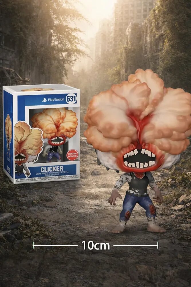 Фигурка Funko POP! Зомби Щелкун, The Last of us, Персонаж из сериала
