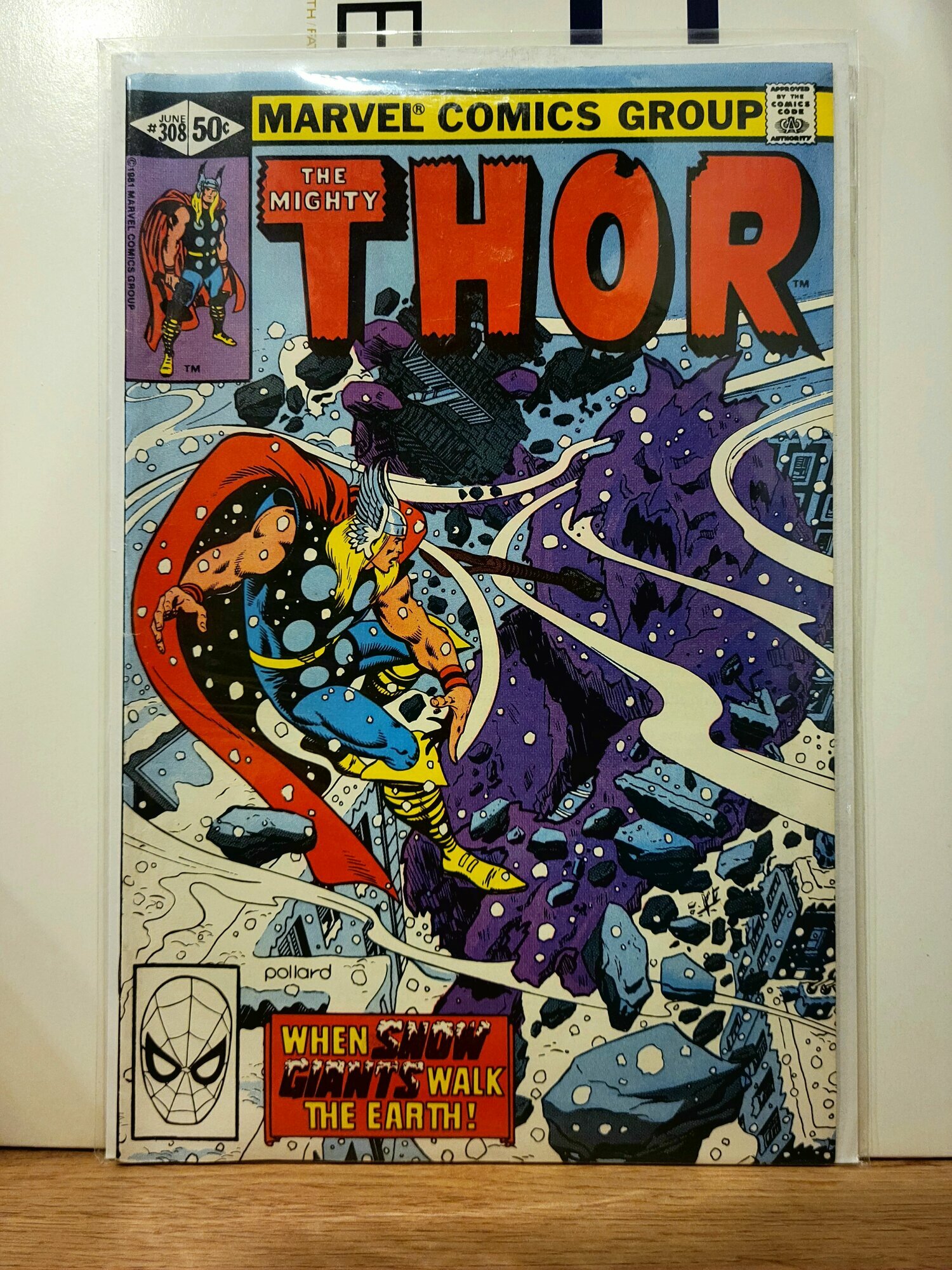 Ретро Комикс Mighty Thor #308. Год. Marvel.
