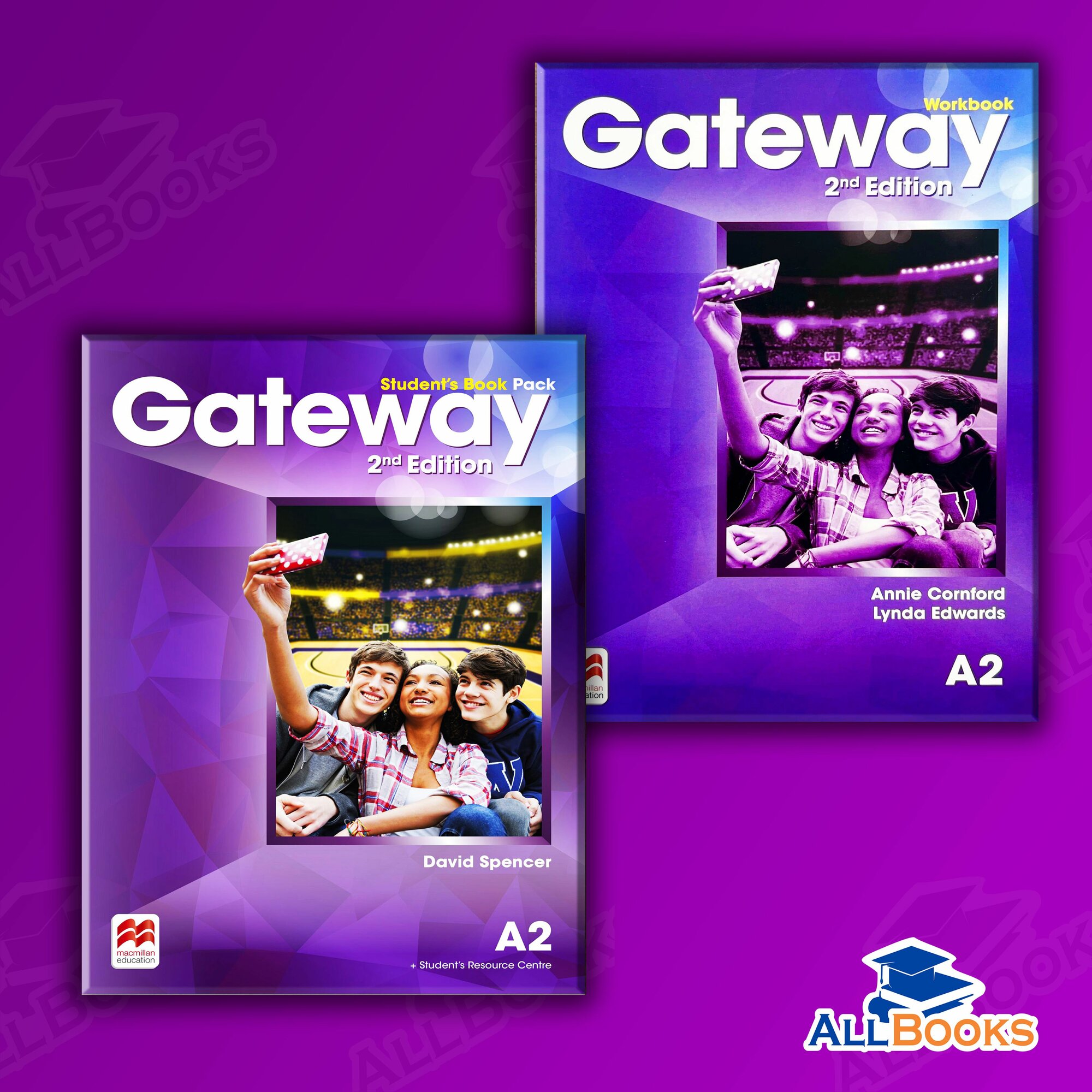Gateway A2 Комплект Student's Book with CD + WorkBook 2nd edition/Spencer David A.