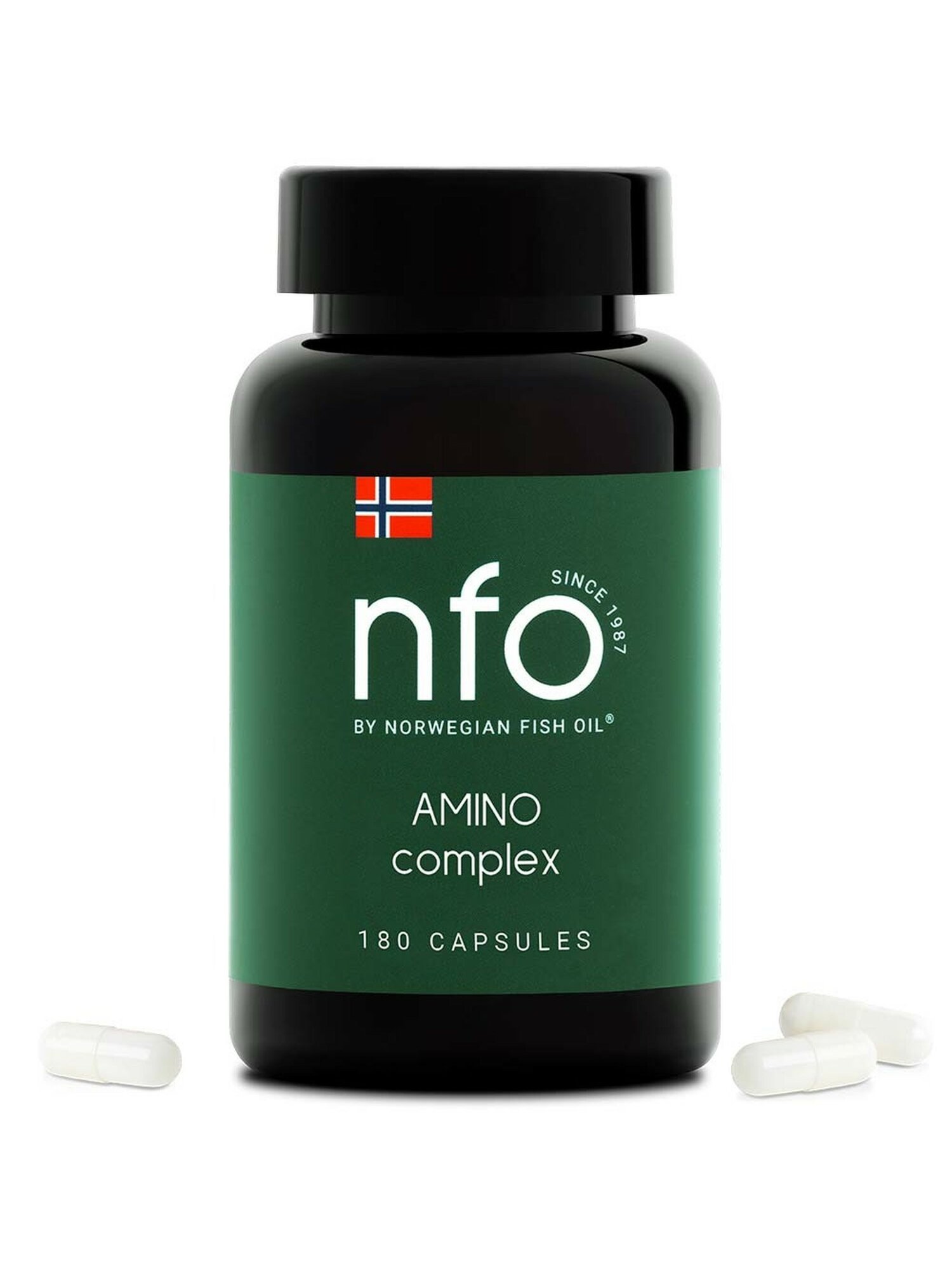 NFO НФО амино комплекс N180 капс ПО 475МГ — Капсулы массой 475 мг - 180 шт в уп
