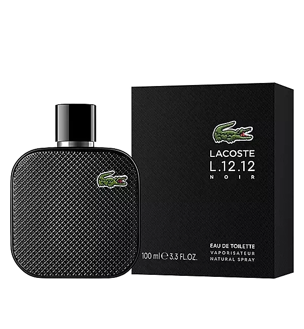 Мужские духи Lacoste L 12 12 Black 100 мл / Лакост Л 12 12 Блэк черные