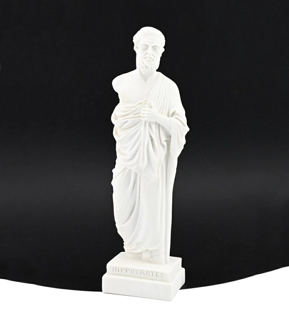 Фигура из мрамолита quot; Гиппократquot; 70*45*235мм Натуральный камень