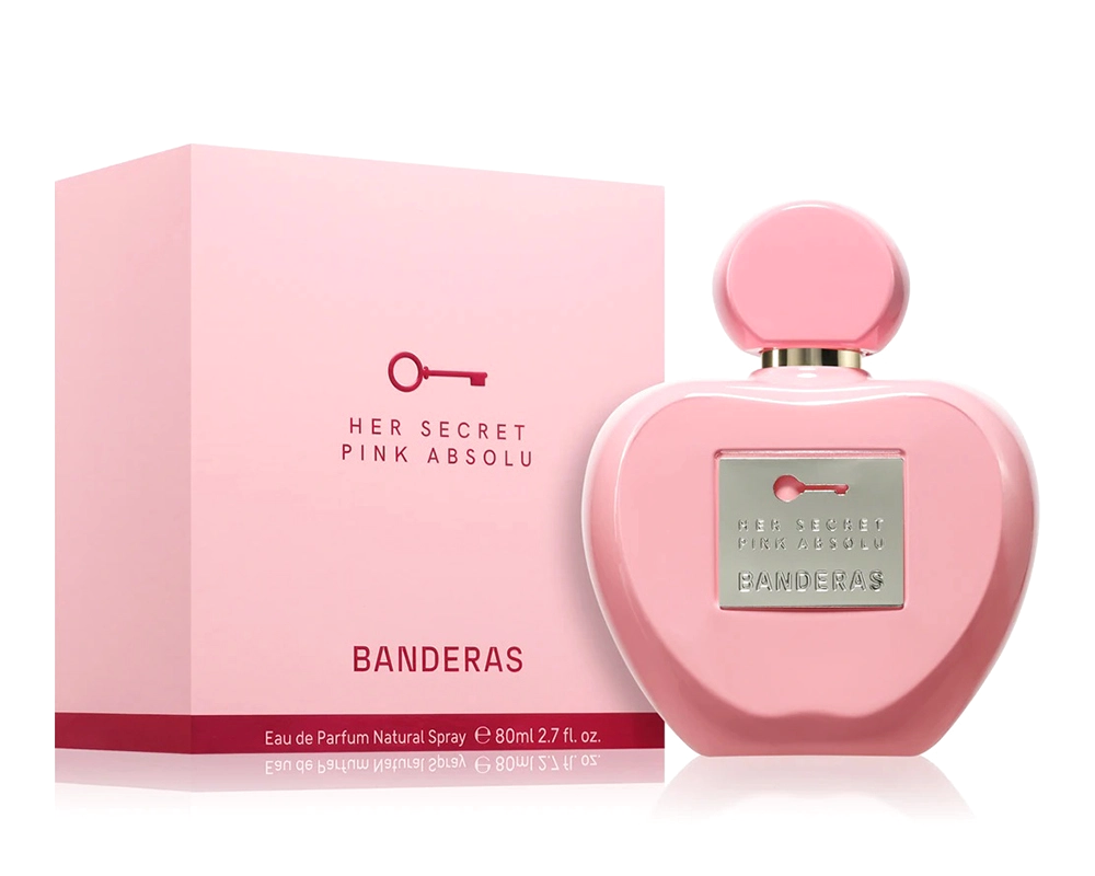 Парфюм женский Antonio Banderas Her Secret Pink Absolu 80 мл - Хе Секрет Пинк Абсолю