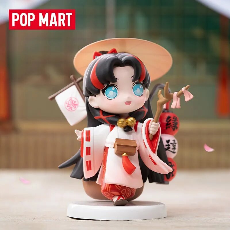 POP MART Фигурка Onmyoji Серия Слепая коробка, 8.5 см, ПВХ/АБС