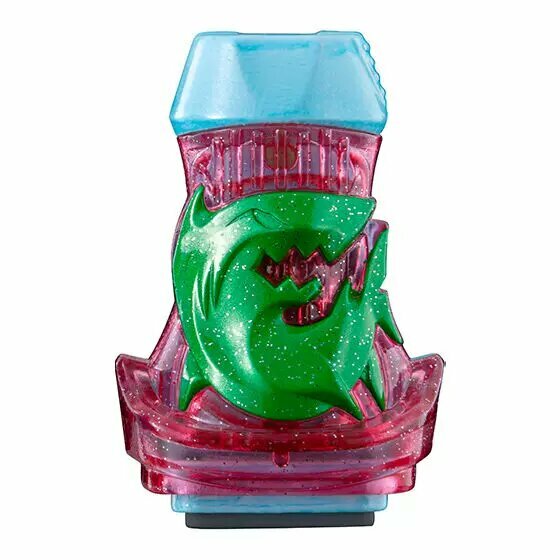 Kamen Rider Revice Mini Ink Evil Stamp Gashapon 01 Shot DCD Shark Перламутровый Фигурка
