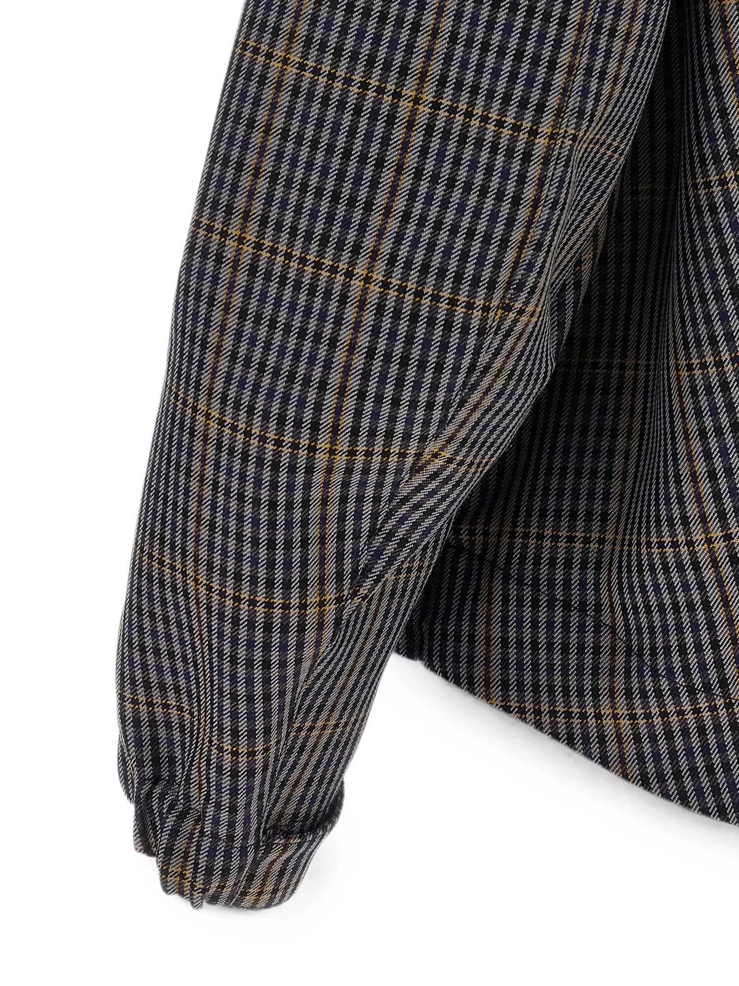 Куртка Tela Niki check-pattern jacket, размер 42, синий — фото 1