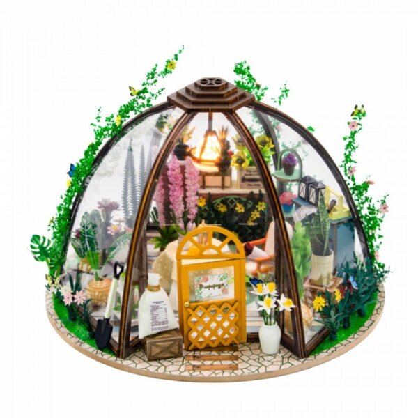 Румбокс книжный, интерьерный конструктор MiniHouse Флорариум