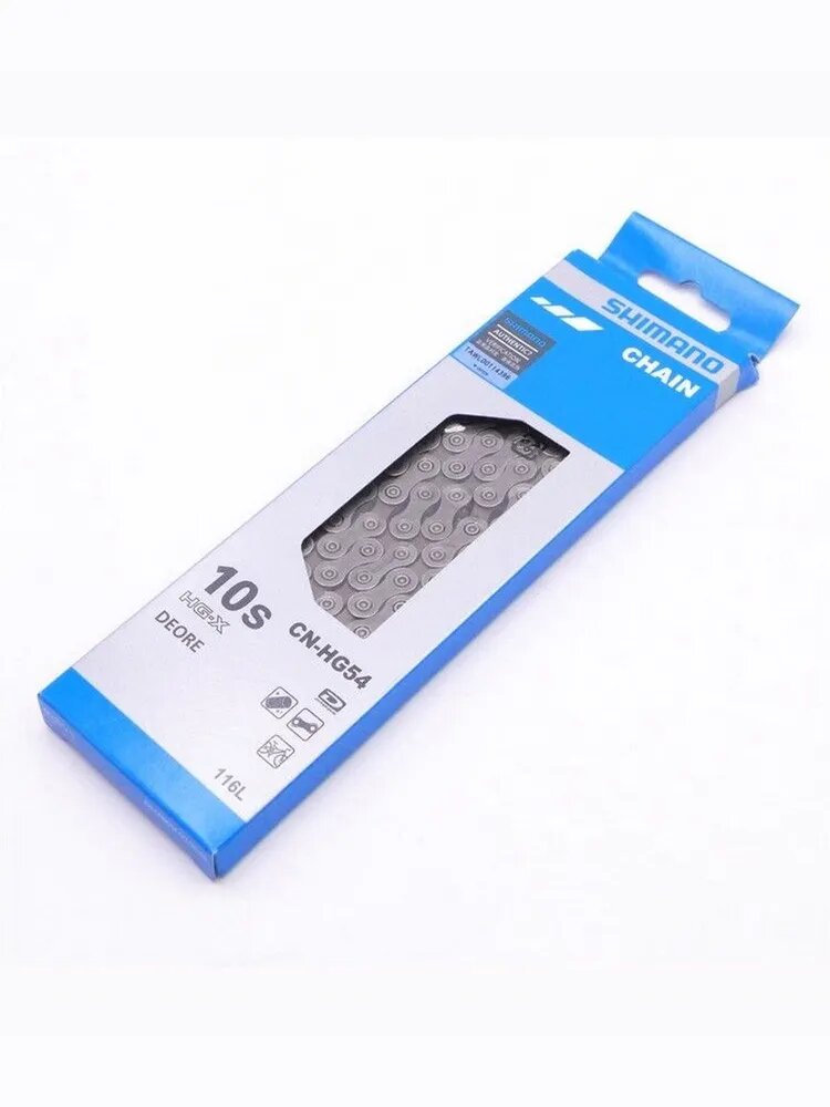 SHIMANO CN HG54 10 скоростная цепь 116L звенья для шоссейных велосипедов велосипедная цепь