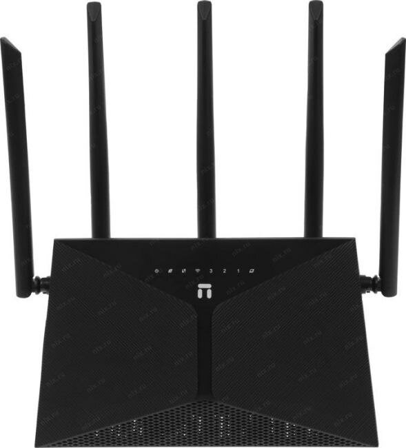 Роутер беспроводной Netis NX30 AX3000 10/100/1000BASE-TX черный — фото 1
