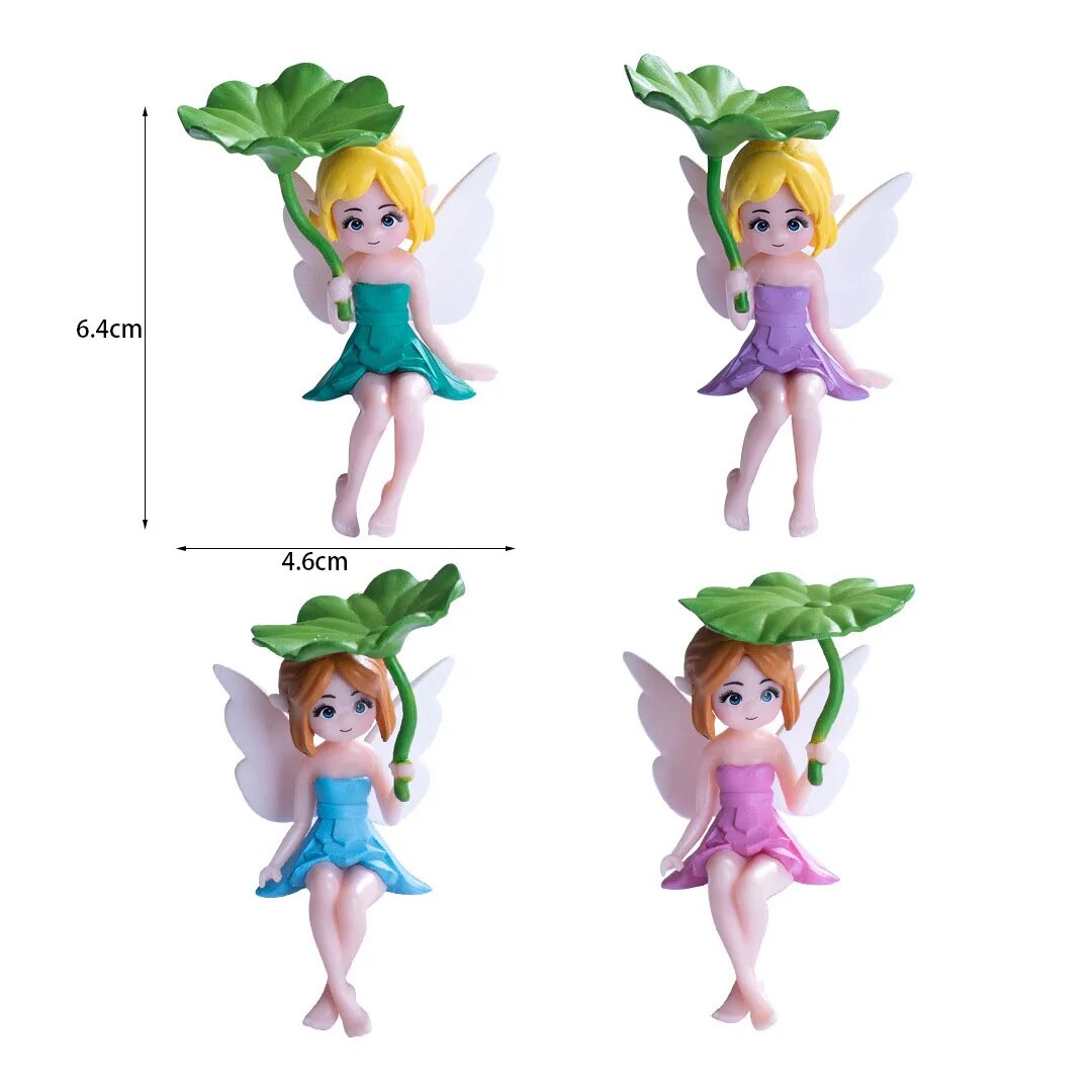 Миниатюрные фигурки эльфов Moving Forest 4 шт. Set E