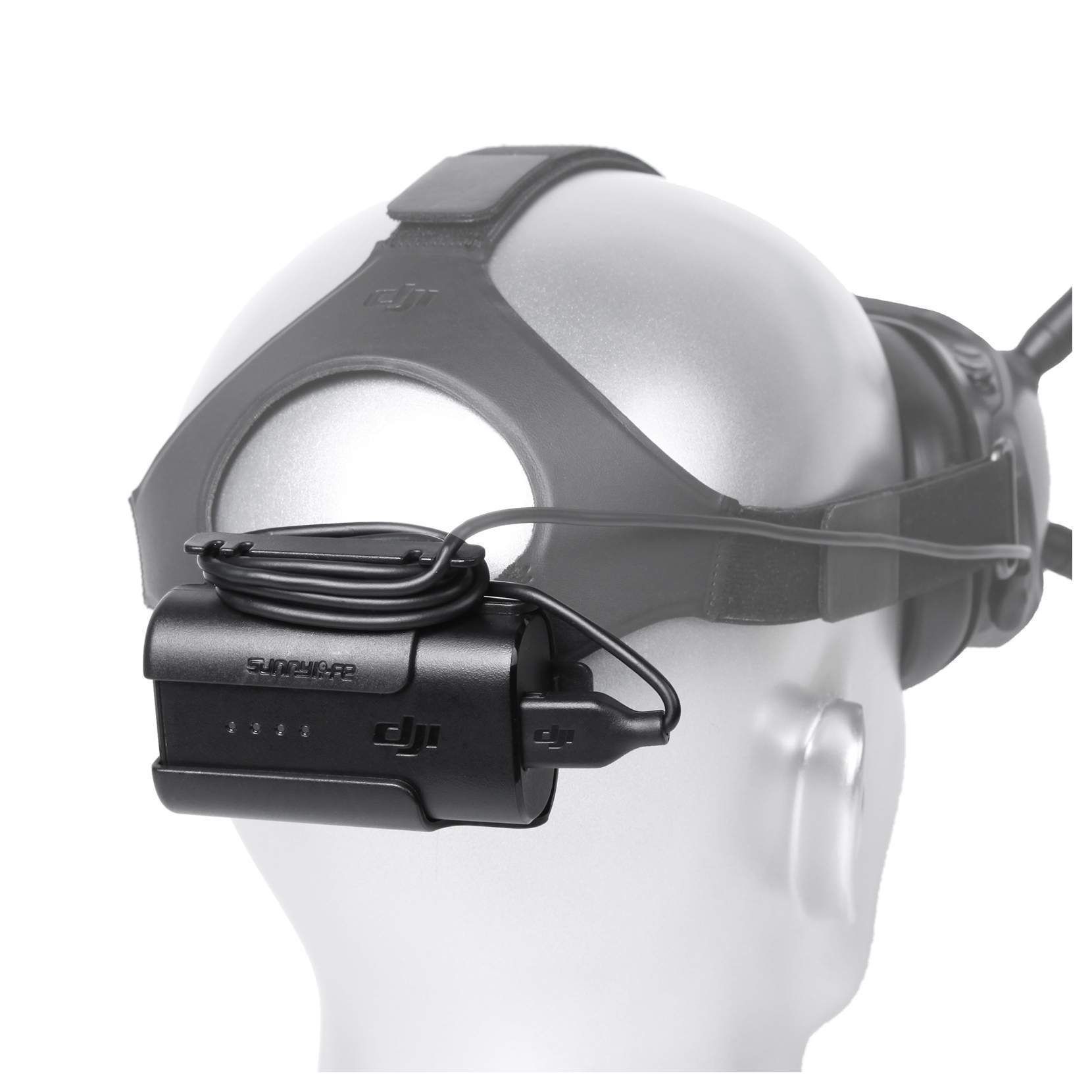 Чехол держатель для кабеля Sunnylife Battery Clip Cable Management Protective Case Headband Back Holder для очков DJI Avata/FPV V2