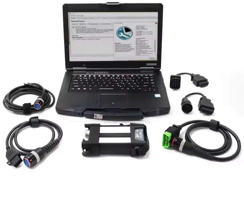Диагностический кабель для программирования ЭБУ (ECU) Cummins Inline CM870 CM850 VOCOM2 with CF54