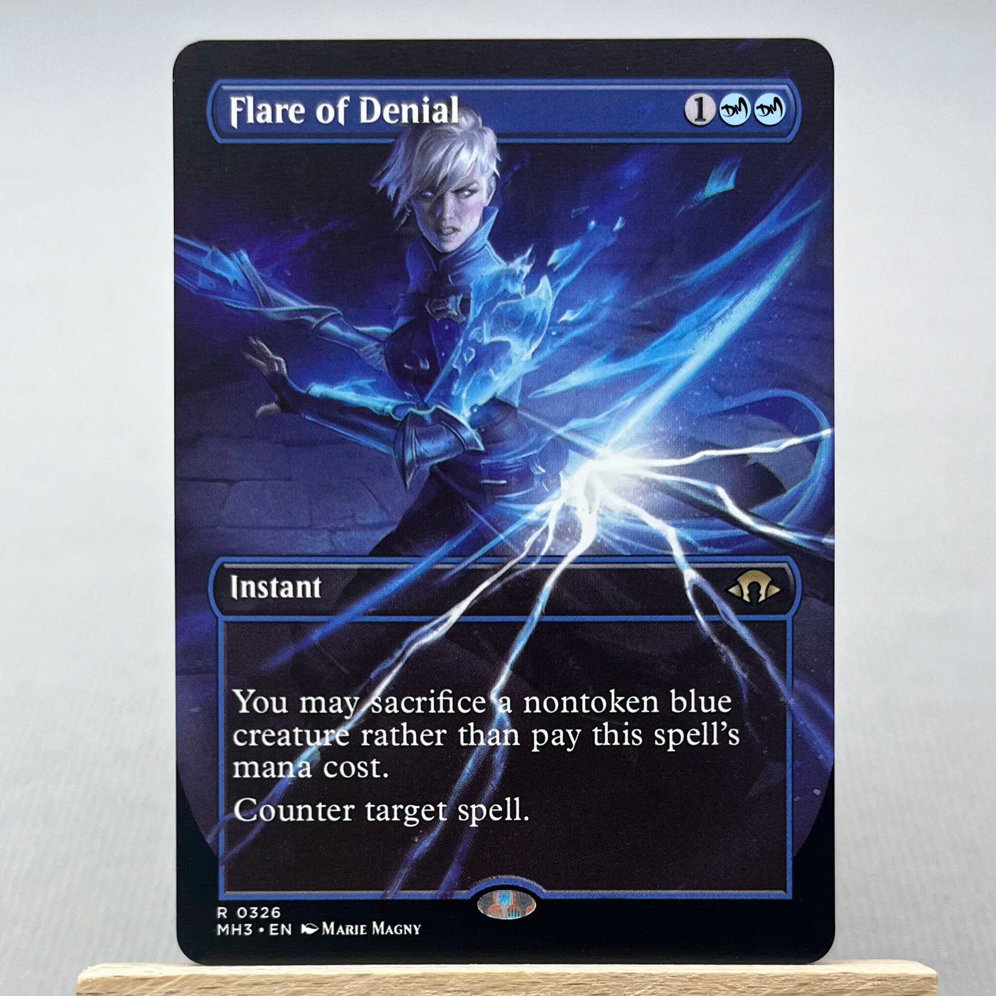 Magic: The Gathering Flare of Denial, Темно-синий, MH3
