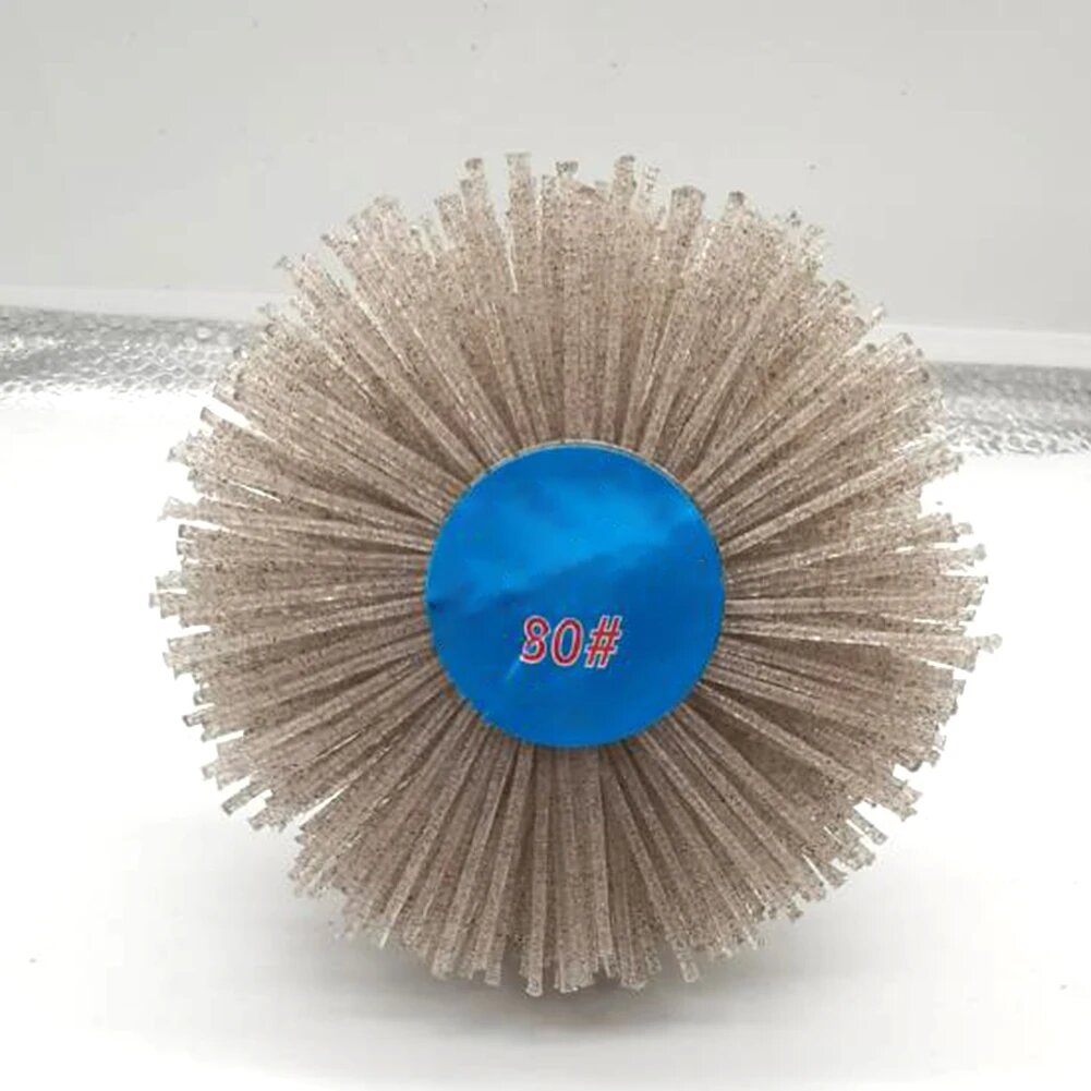 Шлифовальная щетка нейлоновая 80 мм для дерева 120Grit