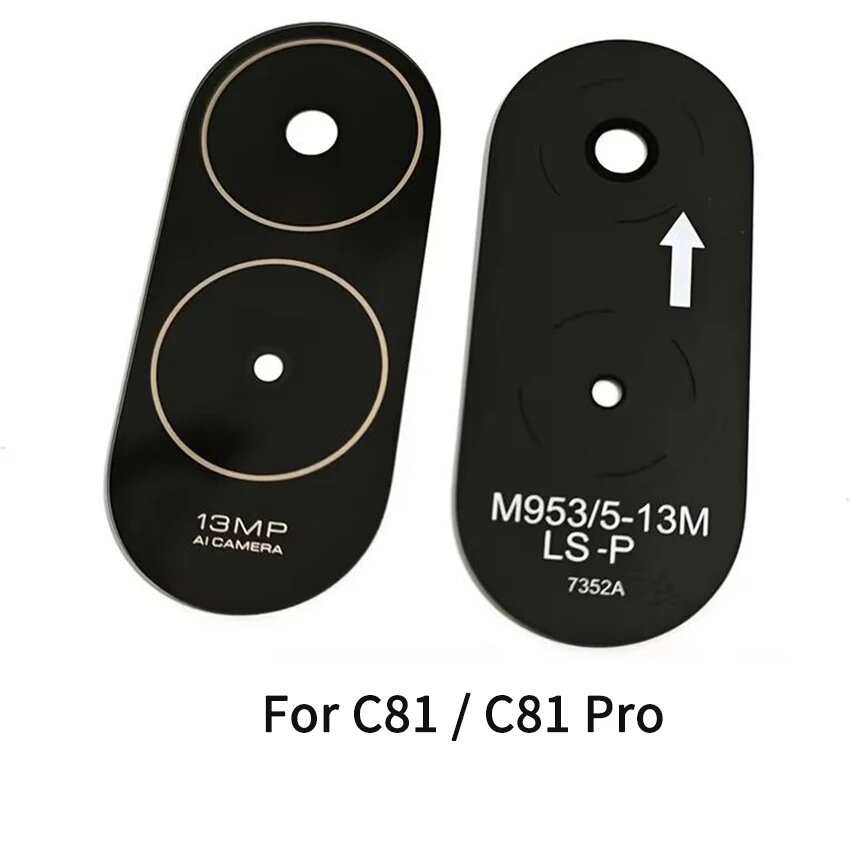 10 шт. для Xiaomi Poco C85 / C81 / C81 Pro: Стеклянная крышка объектива задней камеры с For C81 Pro