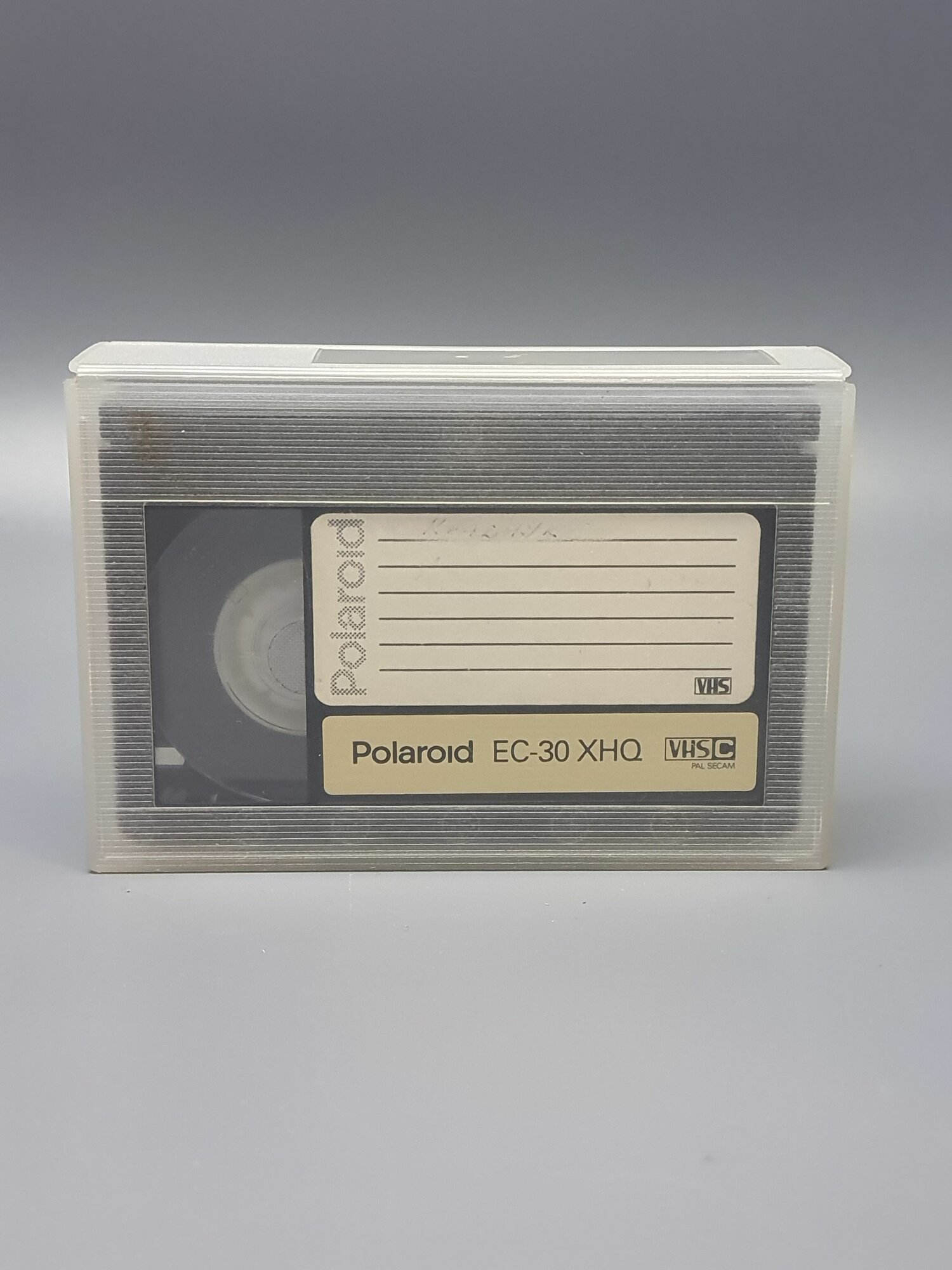 Видеокассета VHS-C Polaroid EC-30 XHQ. Япония