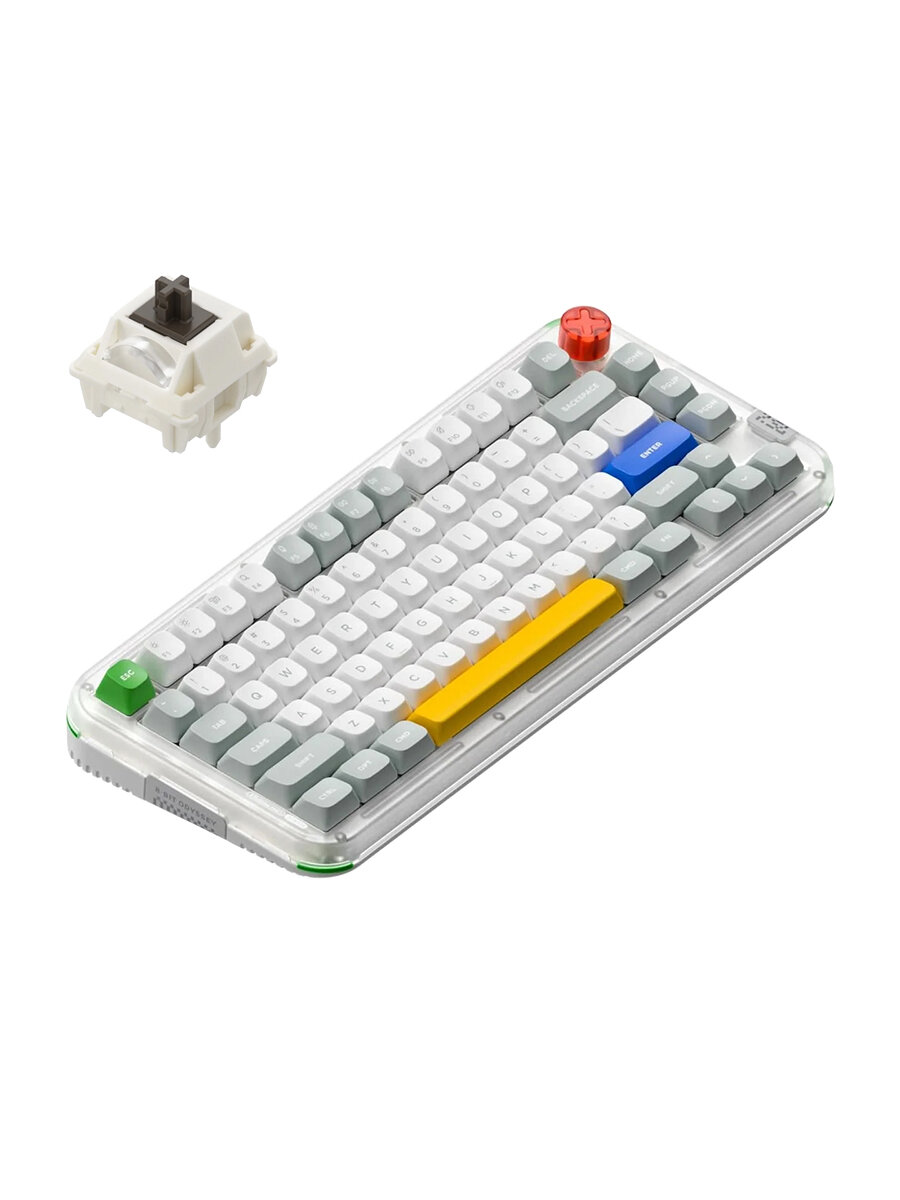 Клавиатура NuPhy Kick75 (High-Profile Brown Max Switch) Eng/Rus