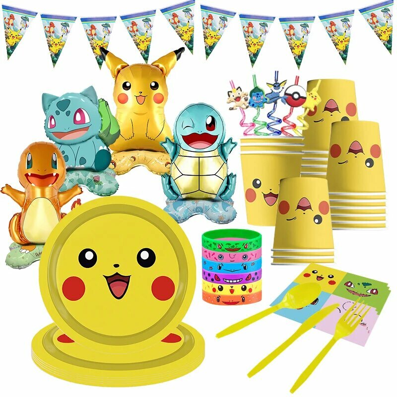 Фигурка Пикачу TAKARA TOMY 7inch 10pcs Plates