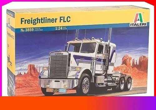 Сборная модель Itаleri Freightliner FLC № 3859 1:24. Модель грузовика для склеивания и покраски