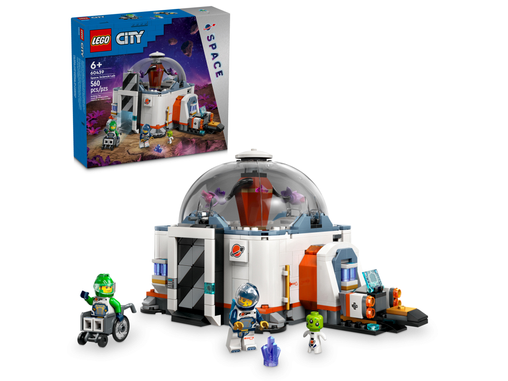 Конструктор LEGO City Космическая научная лаборатория 60439, 560 деталей, от 6 лет