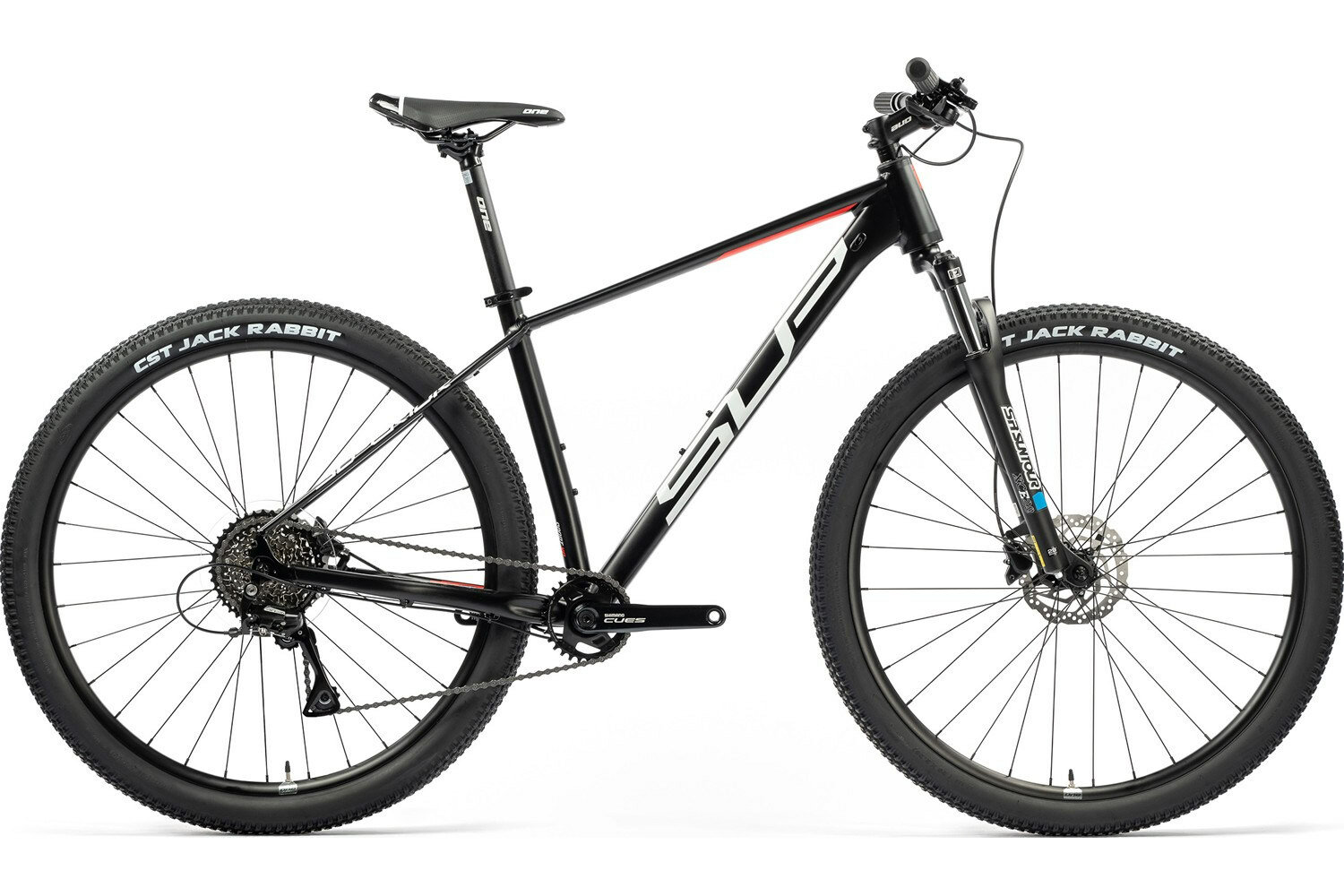 Велосипед SUPERIOR XC 819 29" 2025 (требует финальной сборки), Цвет Matte Black-White-Team Red, Размер 18"