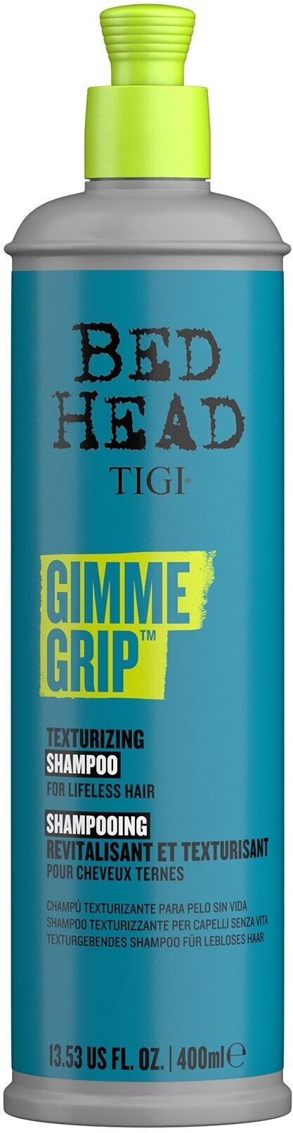 Текстурирующий шампунь gimme grip Tigi Bed Head Gimme Grip Texturizing Shampoo /400 мл/гр.