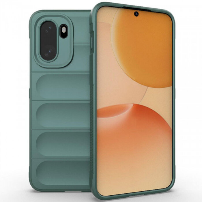 Flex Silicone Противоударный чехол для OnePlus 15R / Ace 6 / 6T 5G с защитой камеры и микрофиброй