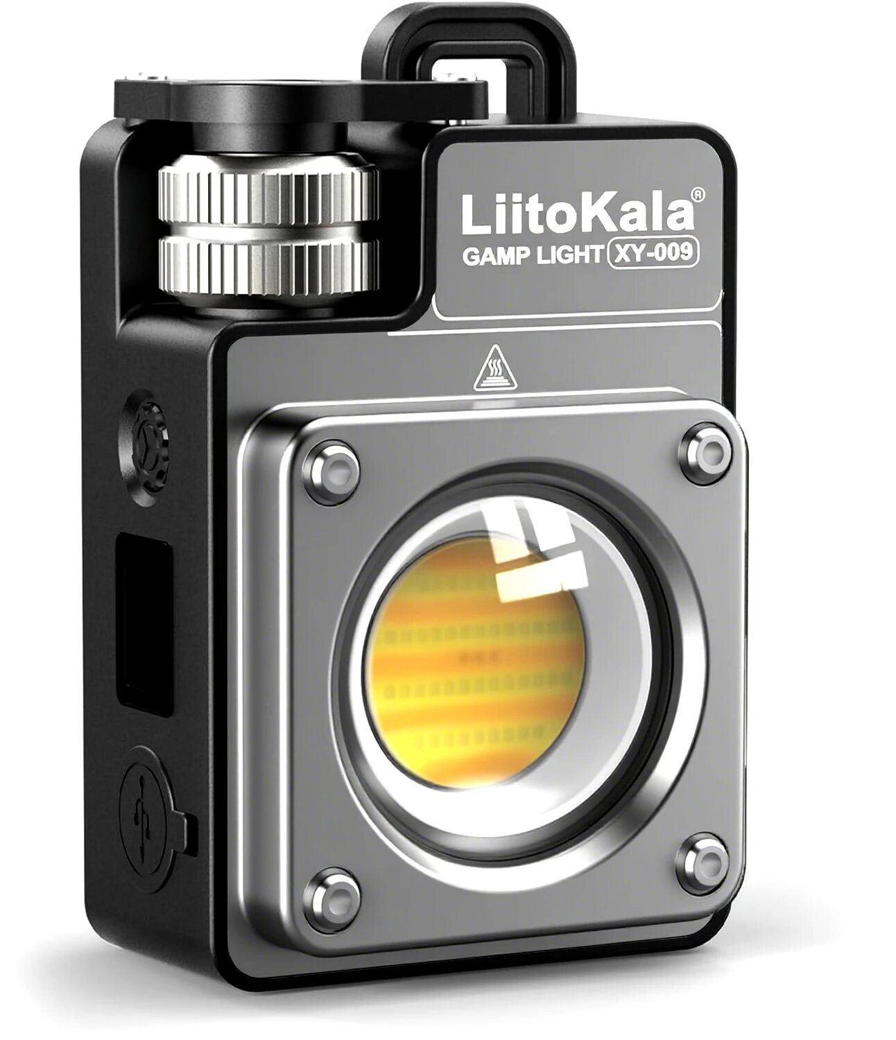 Лампа для кемпинга LiitoKala XY-009 3500LM, перезаряжаемый светодиодный фонарь, Silvery