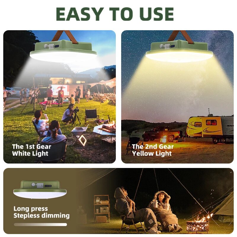 MOSLIGHTING Кемпинговый Фонарь LY01/LY02/LY02S/LY03/LY03S/LY04/LY06 9MOS-LY04-G-1PCS