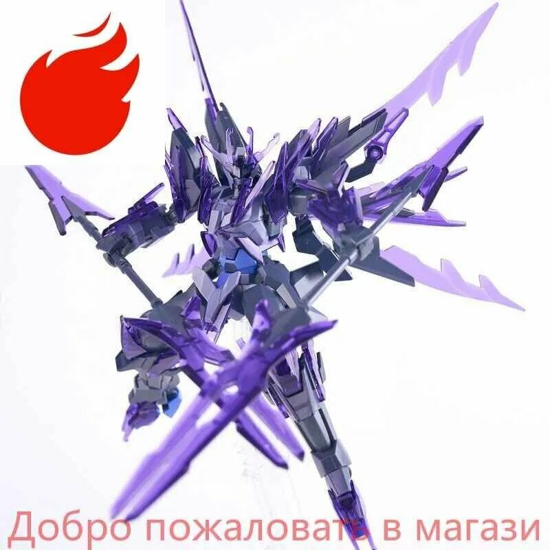 Сборная игрушечная модель HG 1:144 тёмная материя Gundam, подарок для мальчика, бесплатная подставка, аксессуары для экшн фигурок