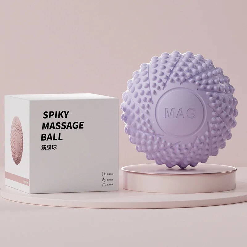 Массажный мяч Spiky MAG фиолетовый