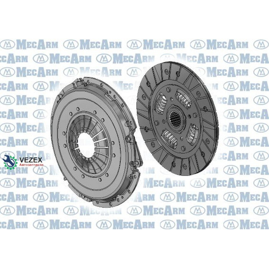 MECARM MK10027D Сцепление, комплект