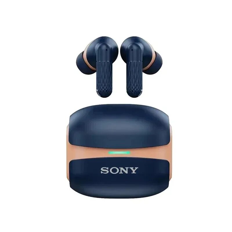 Беспроводные наушники Sony Bluetooth с зарядным кейсом для iPhone и Xiaomi, спортивные, с шумоподавлением, совместимые с Mi