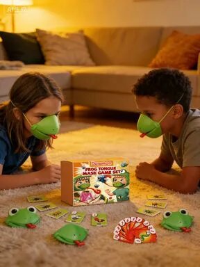 Настольные игры для детей, в которые можно играть в компанииНастольная игра Маски для детей : интерактивная игрушка для семейных вечеринок