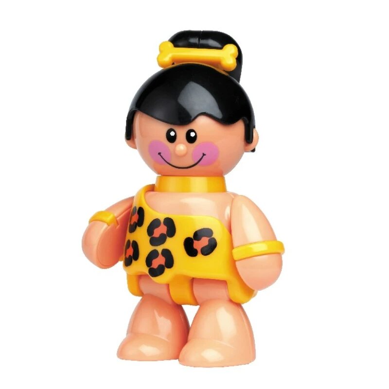 Набор динозавров Cave Girl для детей, подвижная фигура, обучающая игрушка, высота 23 см, безопасная для маленьких детей
