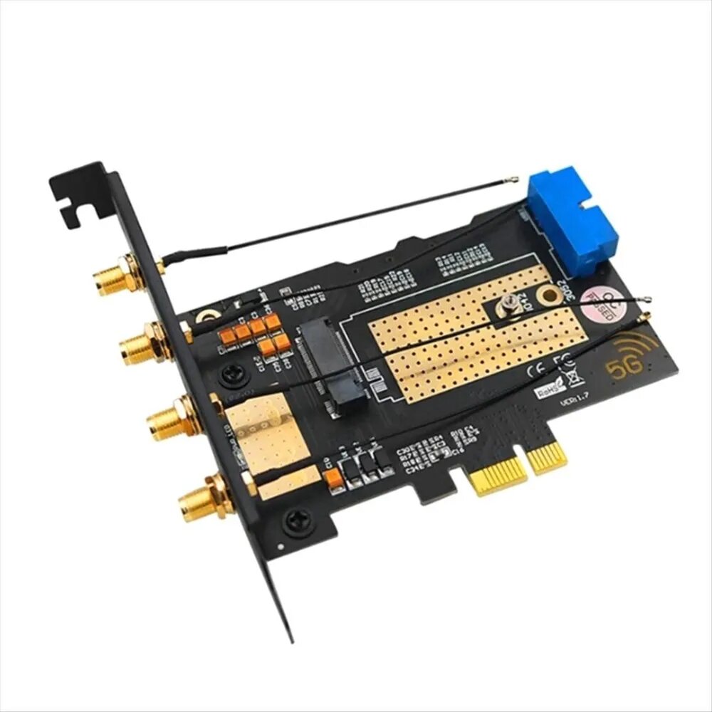 M.2 B Key USB3.0 и PCIe 5G Dual Bus 5G-WWAN Карта-адаптер, карта-адаптер для настоль