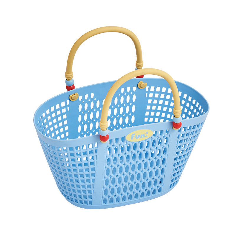 Пляжная сумка, корзина для купания, корзина для туалетных принадлежностей, портативная корзина для ванны, корзина для плавания, корзина для хранения, стильная корзина для пикника.