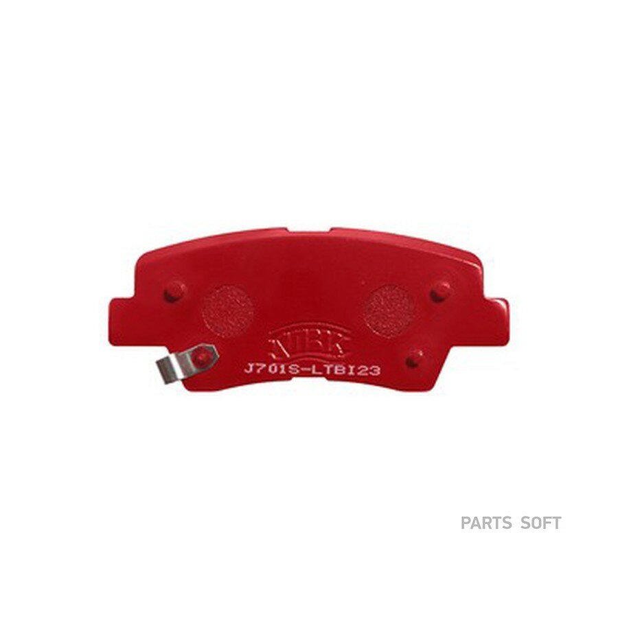 NIBK PN0538S Колодки тормозные дисковые задние Perfomance