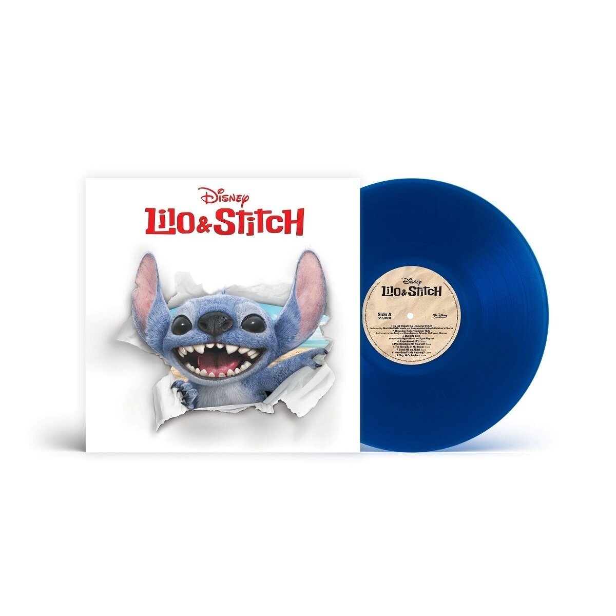 Виниловая пластинка Dan Romer - OST Lilo & Stitch (Transparent Blue)LP