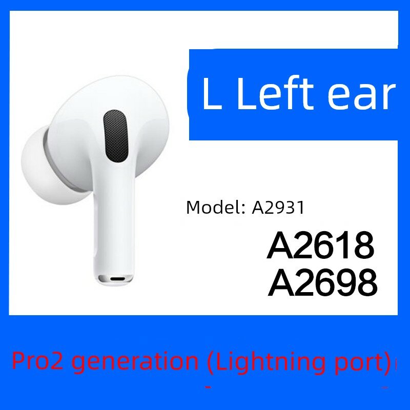 Наушники AirPods Pro 2-го поколения левый с разъемом Lightning, беспроводные стерео наушники