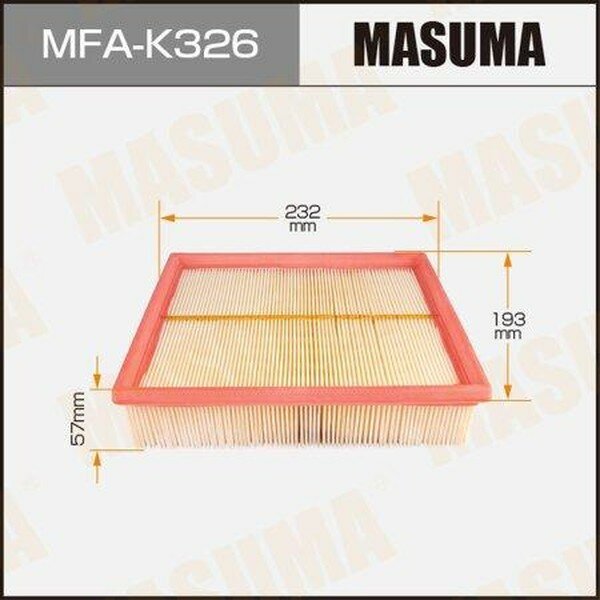 Фильтр воздушный MASUMA MFA-K326 Hyundai Sonata V 2004-2010
