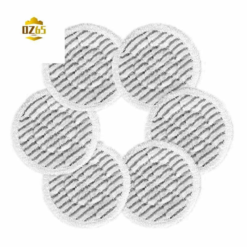 (T I U O) Сменные подушечки совместим с паровой швабры, 6 шт, S7001, S7000AMZ, серия S7000, сменные насадки швабры и чистящие плитки