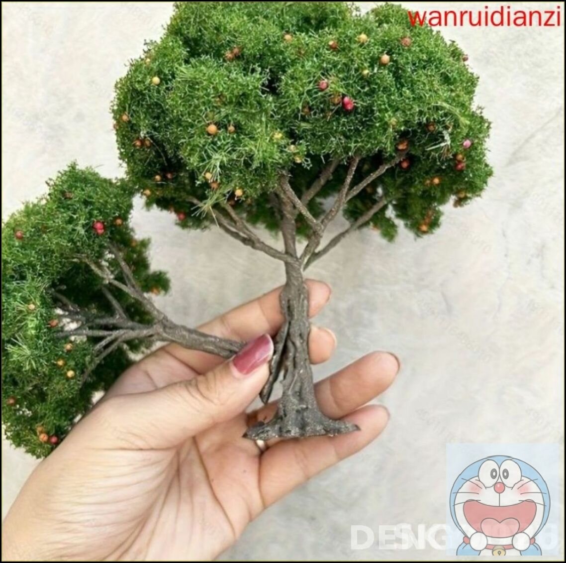 1pc15cm Ho Масштабная имитационная линия древовидная модель здания, древовидный макет железной дороги