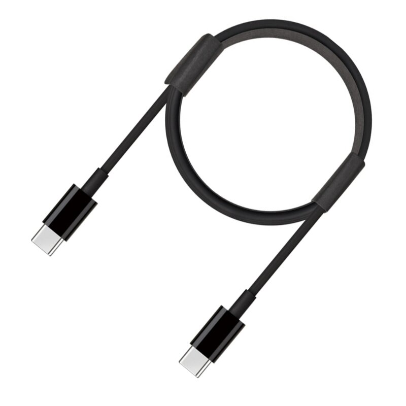 Кабель для передачи данных USB C- USB C мощностью 60 Вт-черный-2 метра
