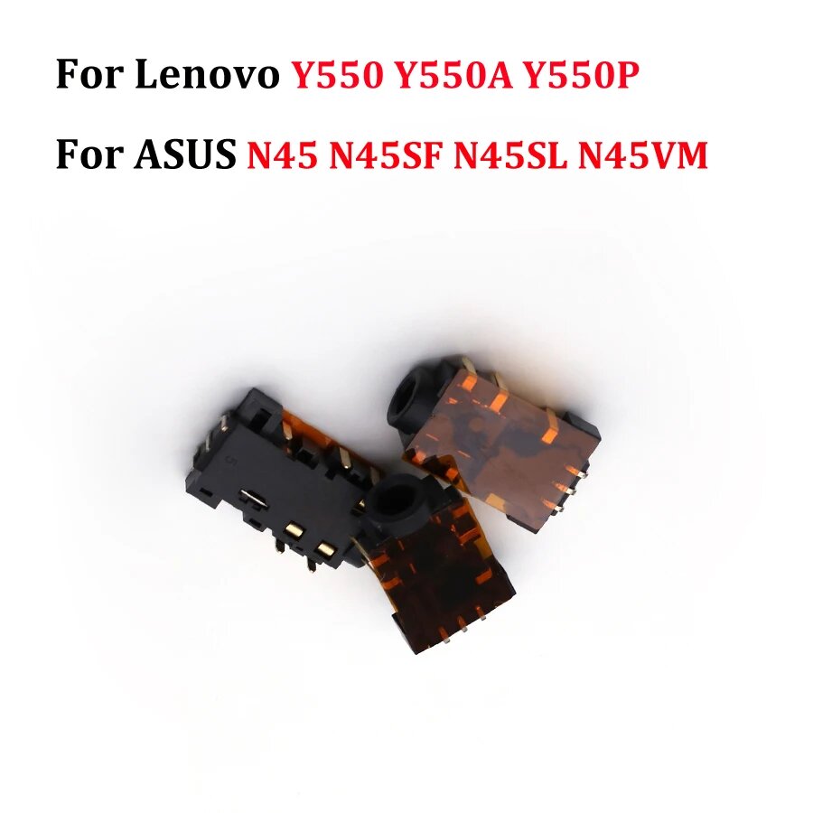 Разъем для наушников 8-контактный YOU KAI DA, 2шт, для Lenovo Y550, ASUS N45