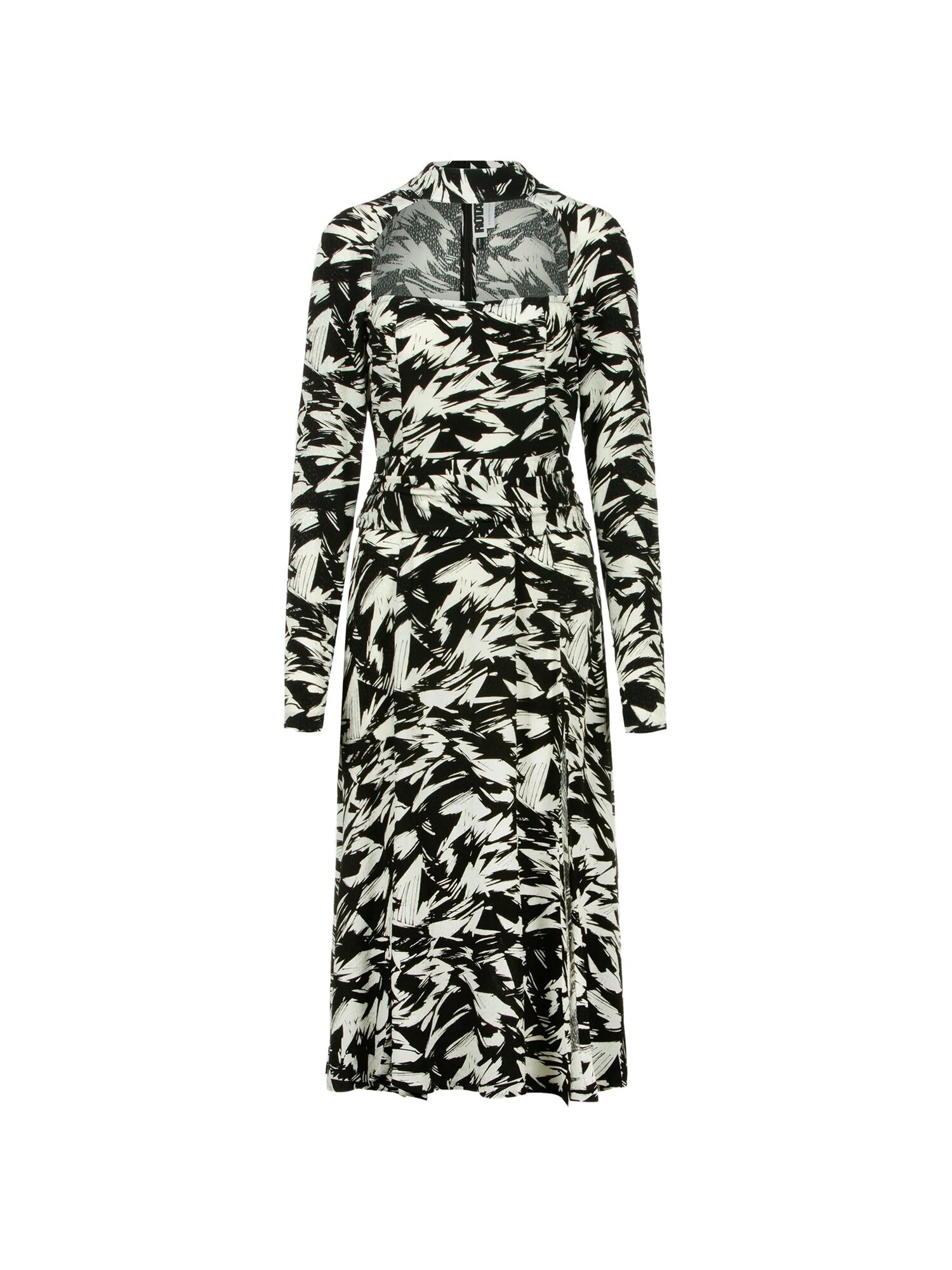 Платье Ellen abstract-pattern midi dress
