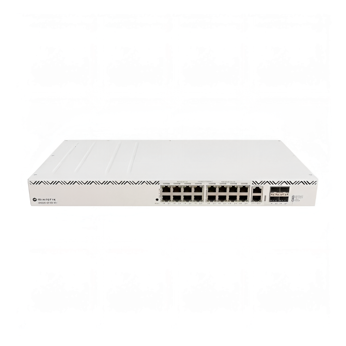 Коммутатор Mikrotik with dual-core CRS320-8P-8B-4S+R, белый, 17 портов, 802.3af/at (PoE+), 802.3bt (PoE++)