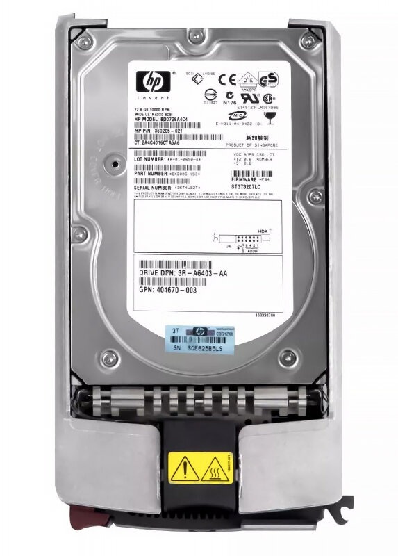 Жесткий диск HP 3R-A6403-AA 72,8Gb U320SCSI 3.5" HDD
