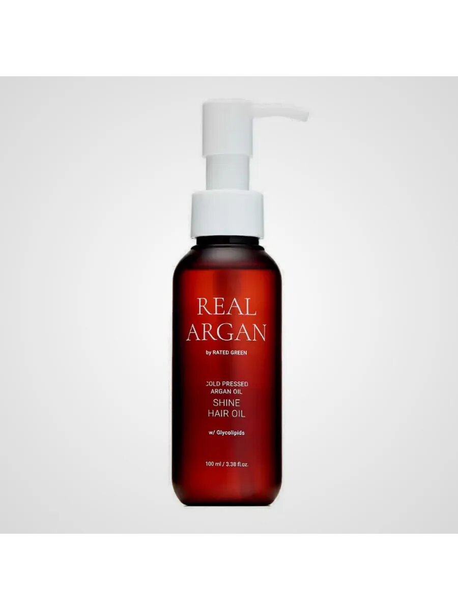 RATED GREEN cold pressed argan oil smoothing Масло 100 мл