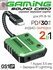 PLEXTONE - GAMING GC1iP Игровой Аудио Конвертер c Lightning на DC 3.5 мм + PD 30...
